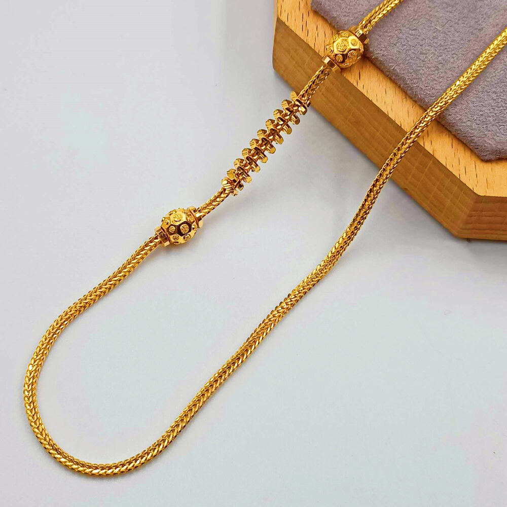 916 GOLD THALI CHAIN WITH MUGAPPU – Marina Goldsmith