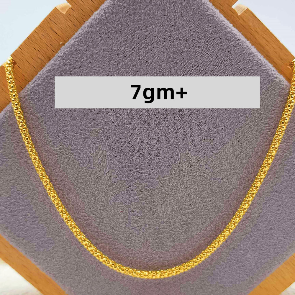 916 GOLD BOMBAKTO CHAIN ( BBC CHAIN – 7gm+) – Marina Goldsmith