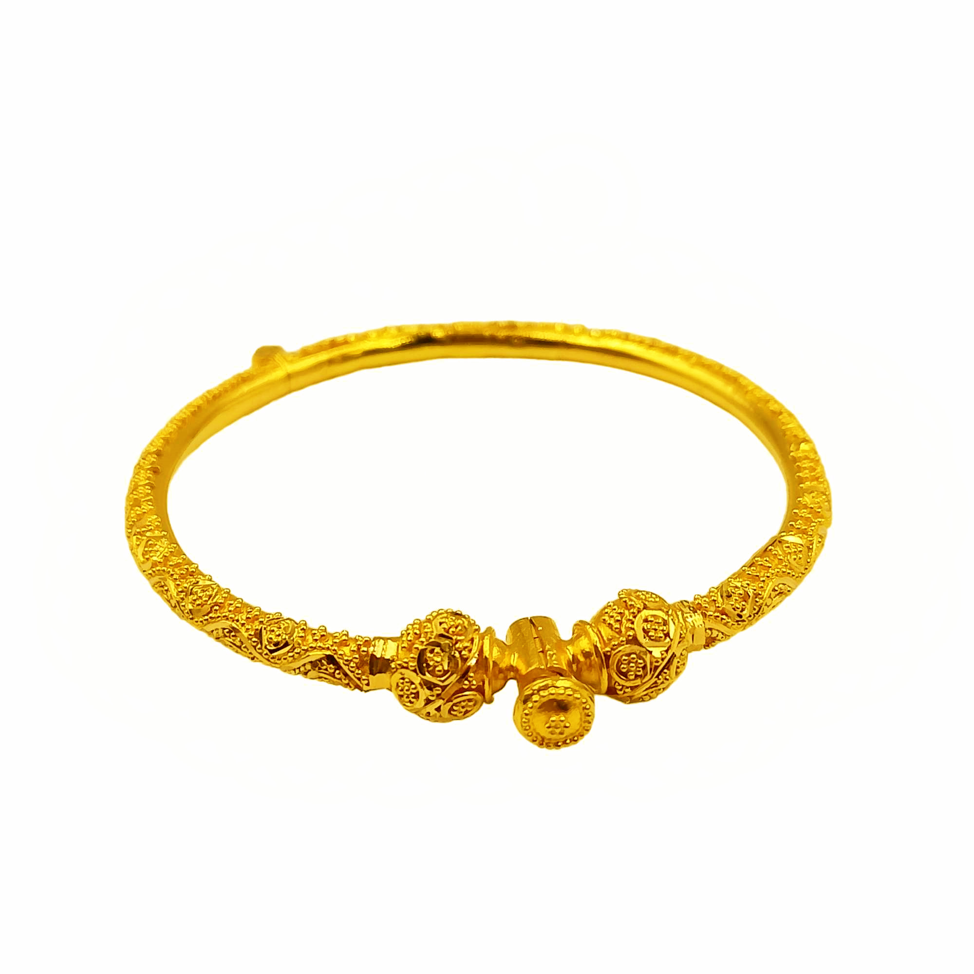 916 Gold Calcutta Bangle ( Kids ) – Marina Goldsmith
