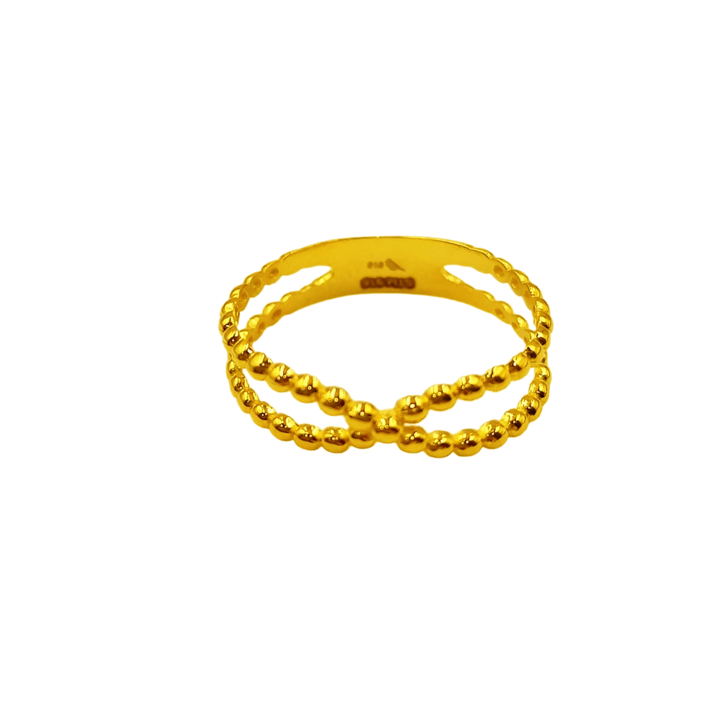 916 GOLD BEADS RING – Marina Goldsmith