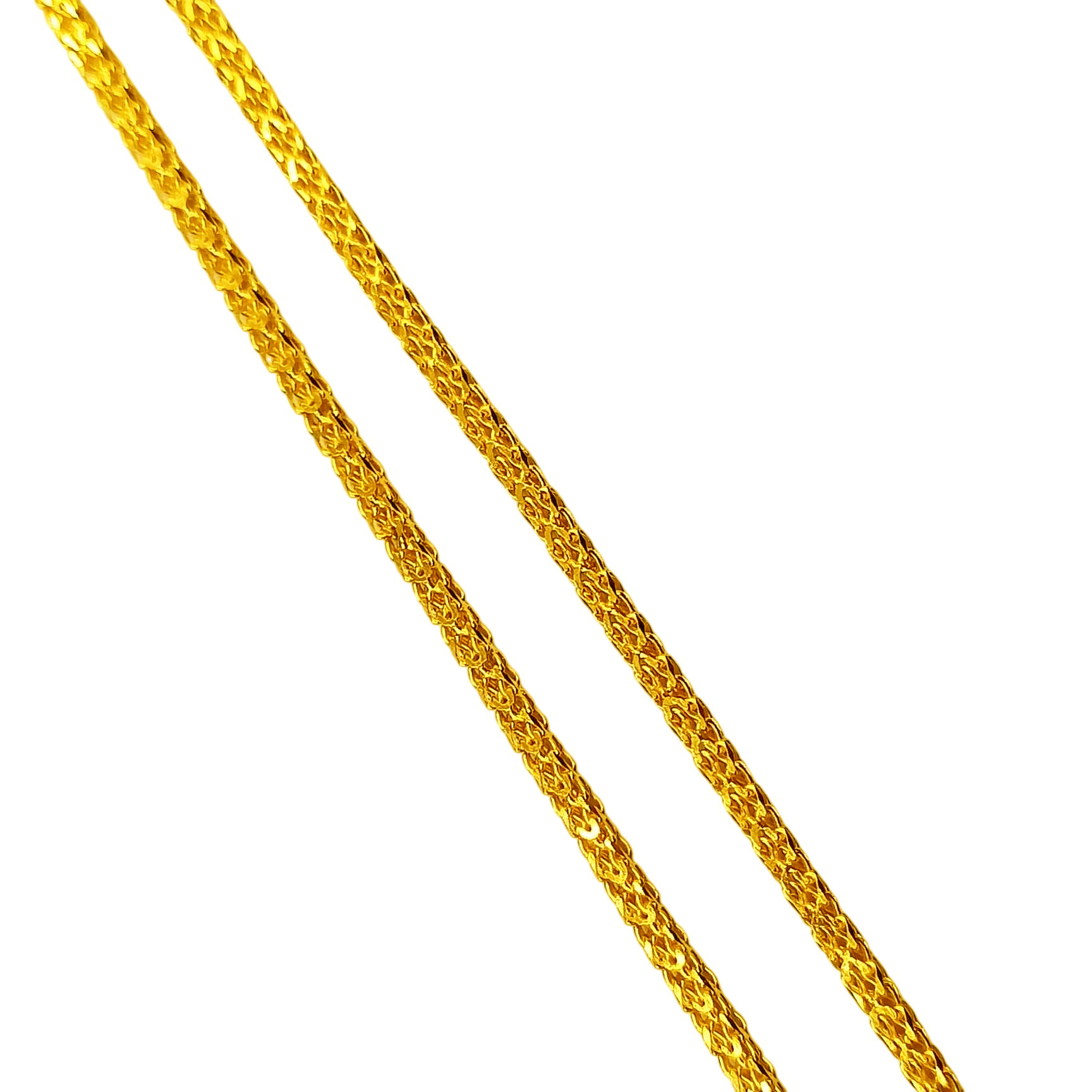 916 Gold Glitter Chain (2mm) – Marina Goldsmith