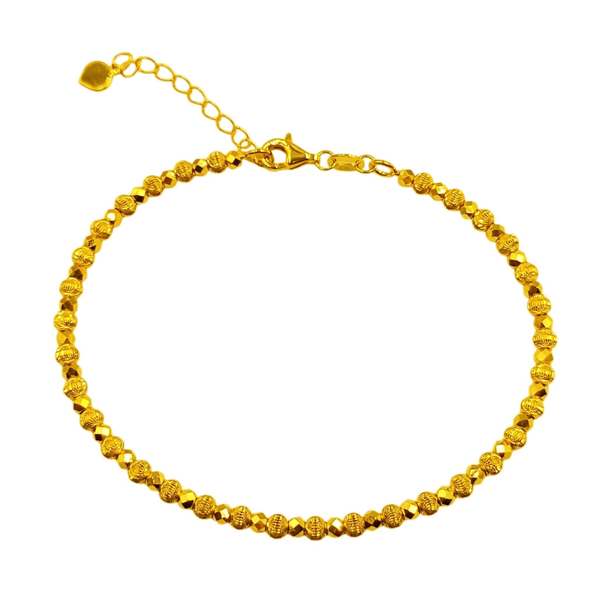 916 Gold Ball Bangle (3mm) – Marina Goldsmith