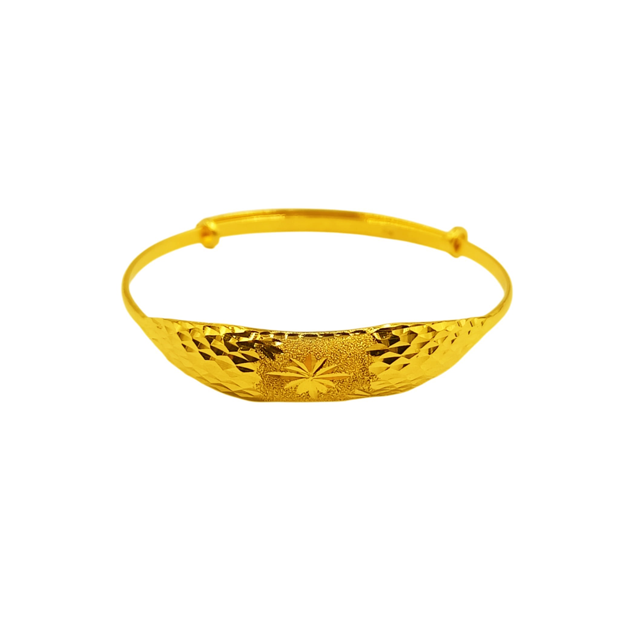 916 Gold Baby Bangle ( Adjustable ) – Marina Goldsmith